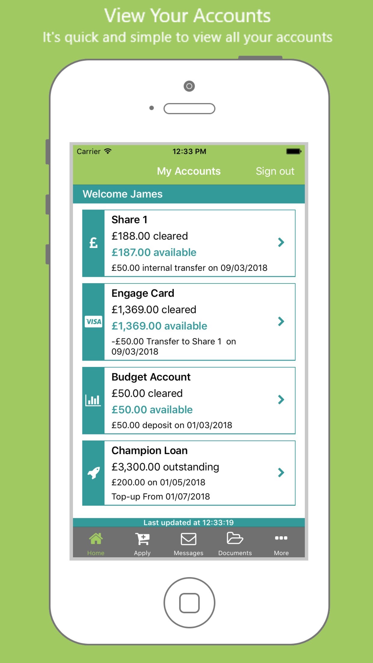 MOBILE APP – Clockwise Credit Union